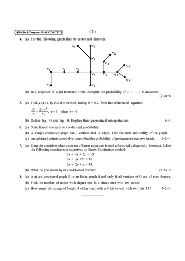 File Cu 2021 B Sc Honours Computer Science Semester 3 Paper Cc 6 Qp