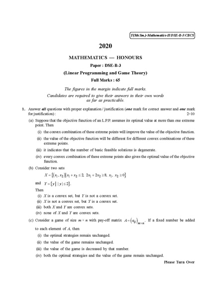 File Cu 2020 B A B Sc Honours Mathematics Semester V Paper Dse B 3